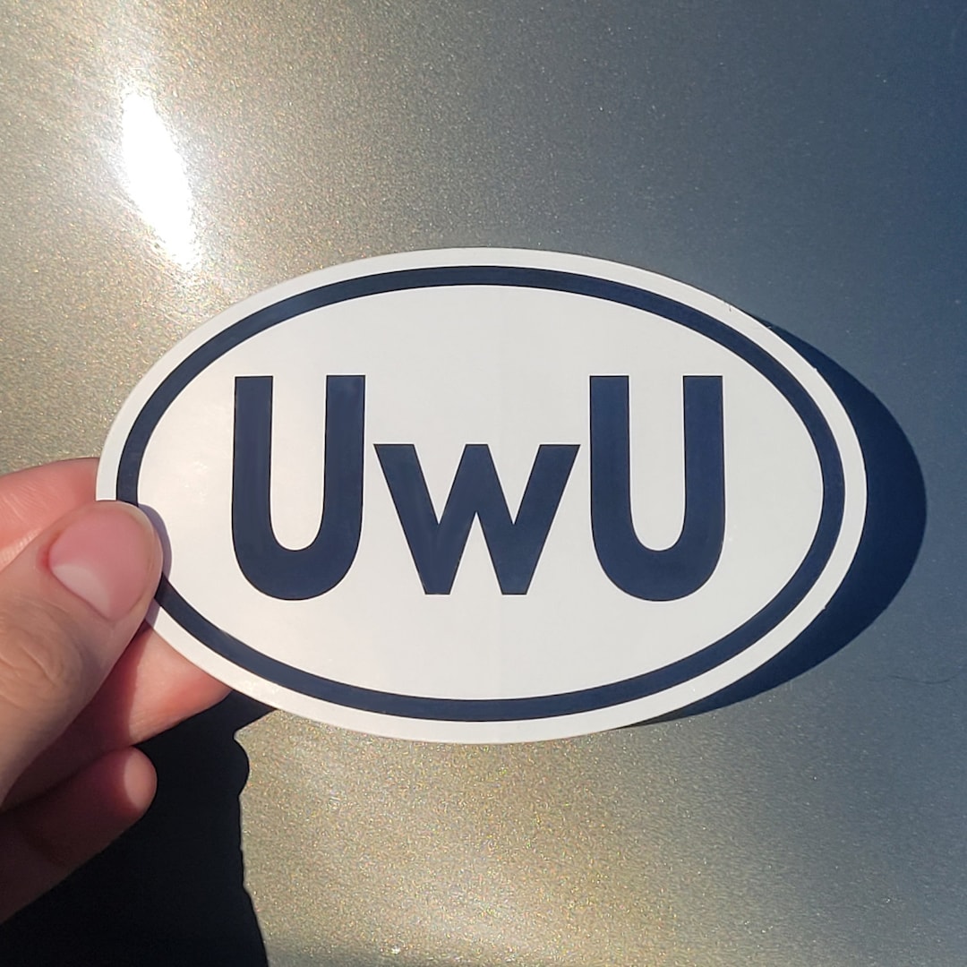 Uwu Bumper Sticker - Etsy