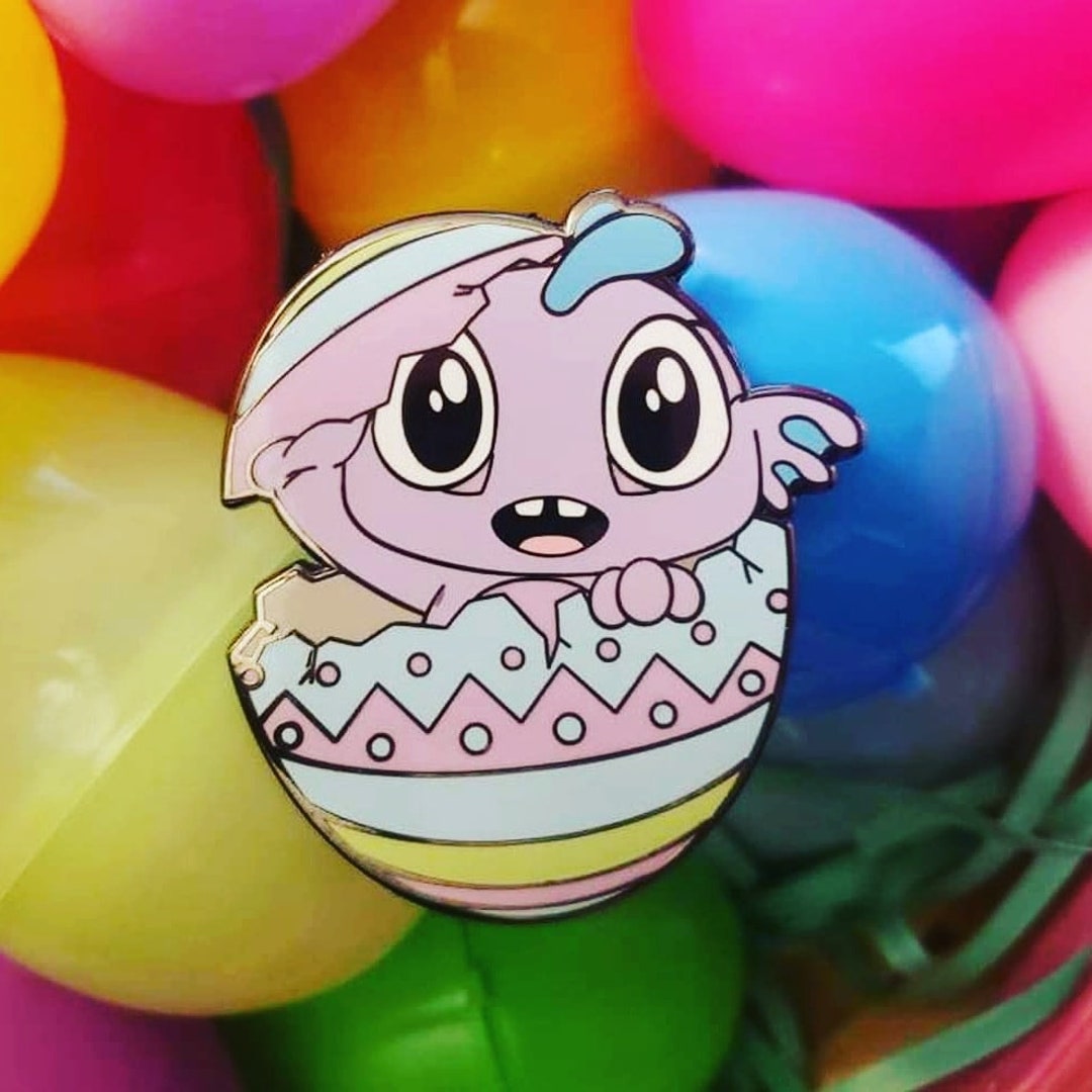 Nobbie the Baby Murloc Noblegarden Inspired Easter Hard Enamel Pin - Etsy