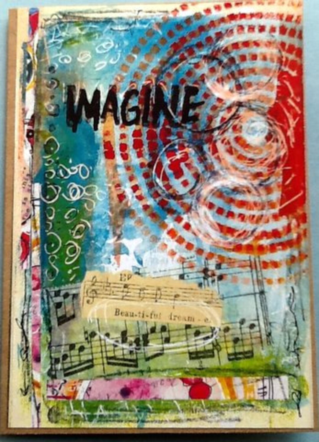 Imagine Art Card - Etsy