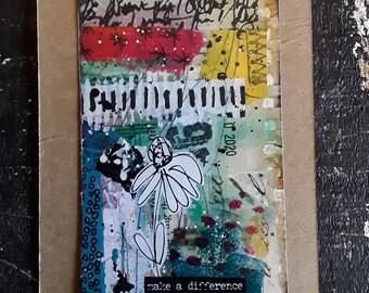 You Make a Difference Card - Etsy