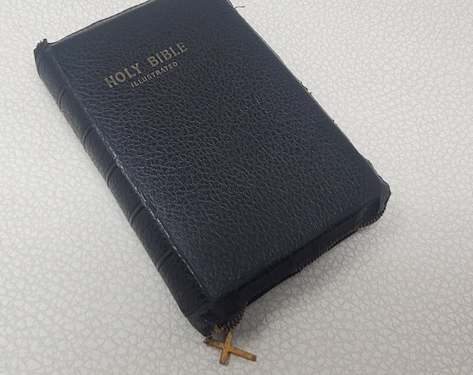 Vintage Holy Bible King James Version With Brass Zipper World Publishing Company - Etsy