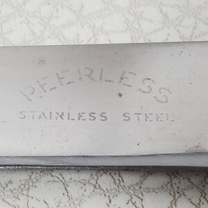 Vintage Art Deco Red Bakelite Knife Set of Six Peerless Stainless - Etsy