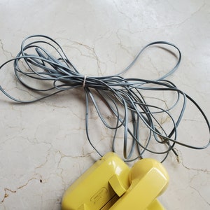 Vintage Yellow Push Button Phone Office Telephone Western Electric - Etsy