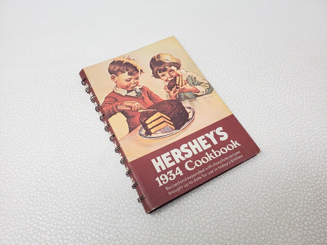 Vintage Hershey's 1934 Cookbook Copyright 1971 - Etsy