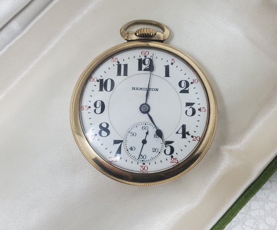Antique 16s Hamilton 992 21 Jewel Railroad Gold Filled Pocket - Etsy