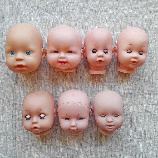 Doll Heads for Crafts - Etsy