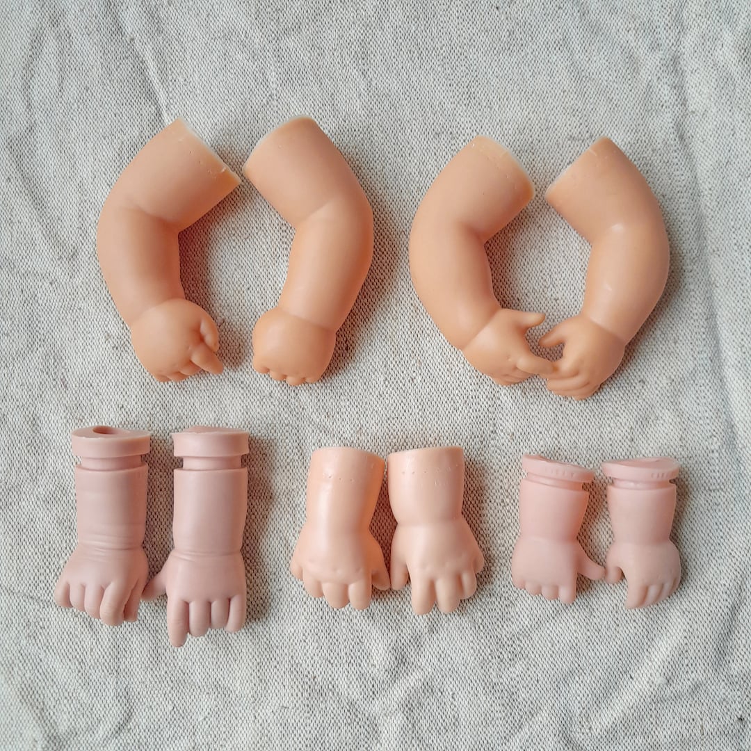 Vintage Baby Doll Arms, Vinyl and Plastic Doll Limbs, Doll Restoring ...