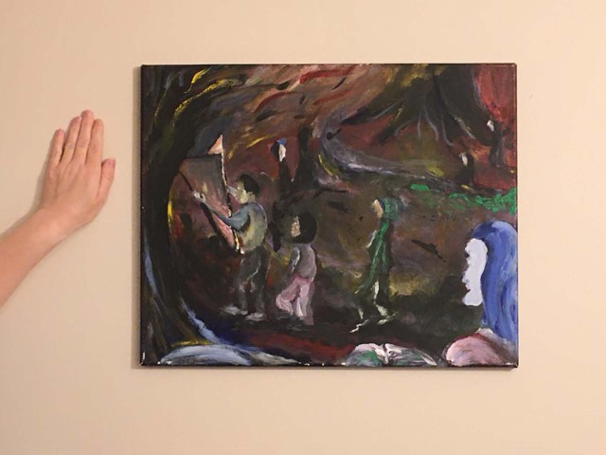 Torch Acrylic Painting - Etsy