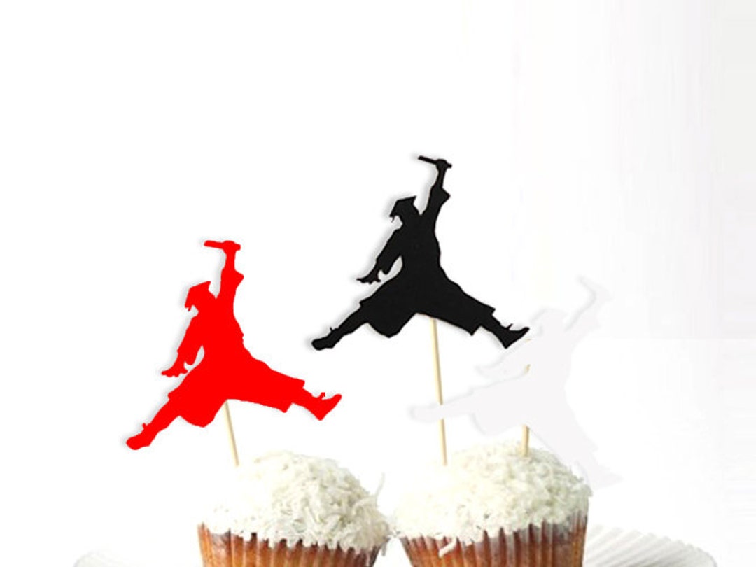 Set of 24pcs Graduation Jumpman Cupcake Topper - Etsy
