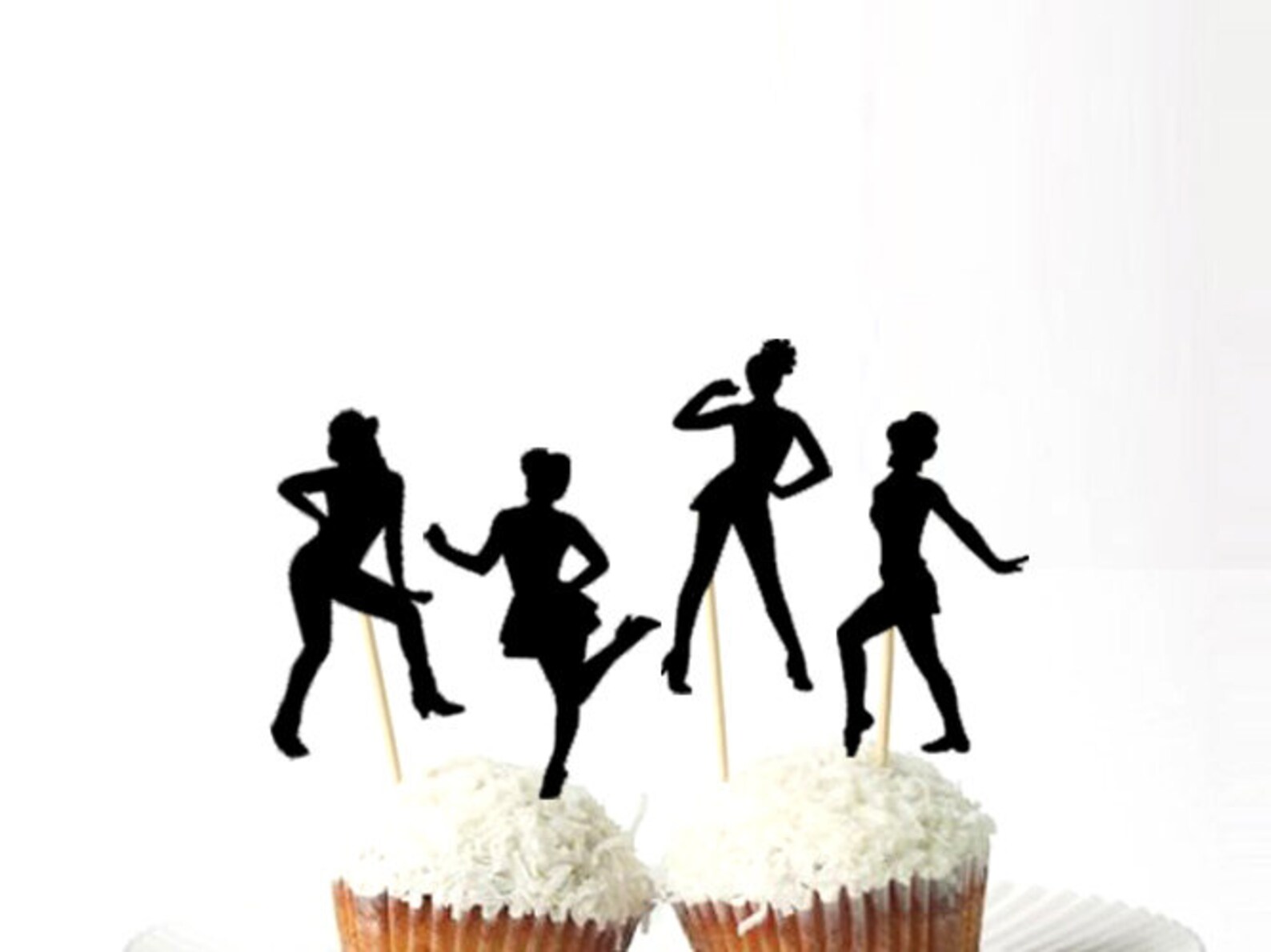 Set of 24pcs - Tap Dance Cupcake Toppers - Etsy