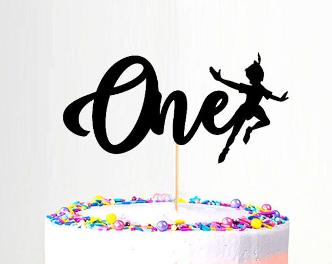 One Cake Topper - Etsy