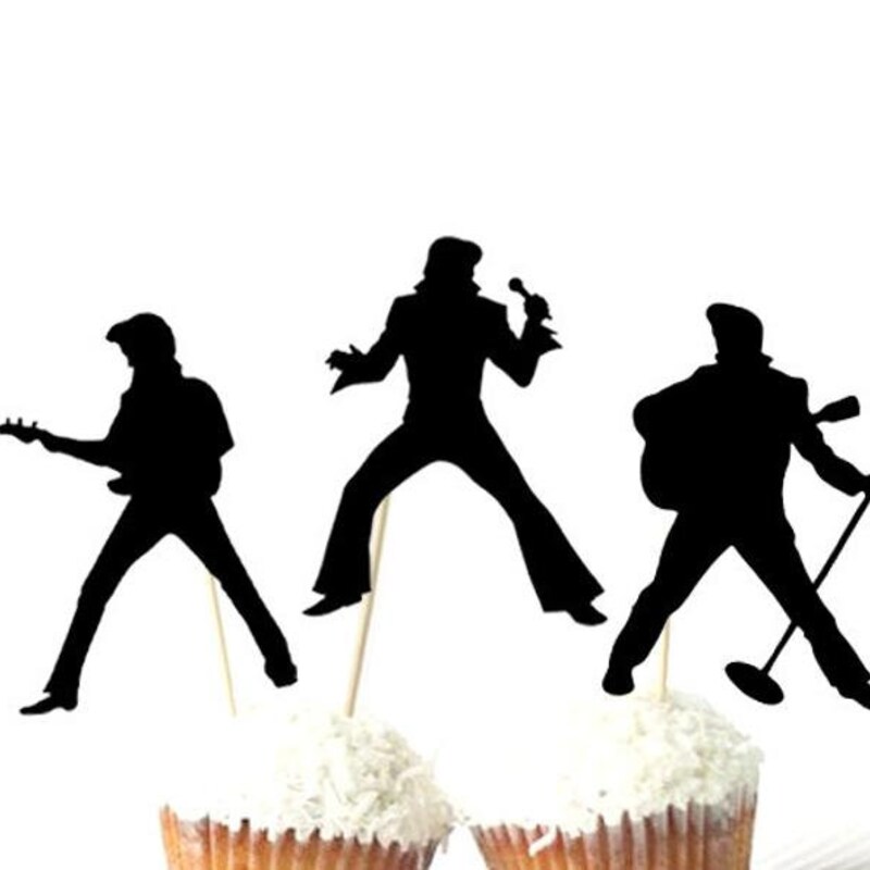 Elvis Cake Topper - Etsy
