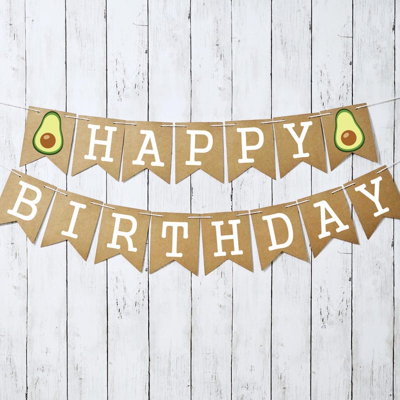 Avocado Party - Etsy