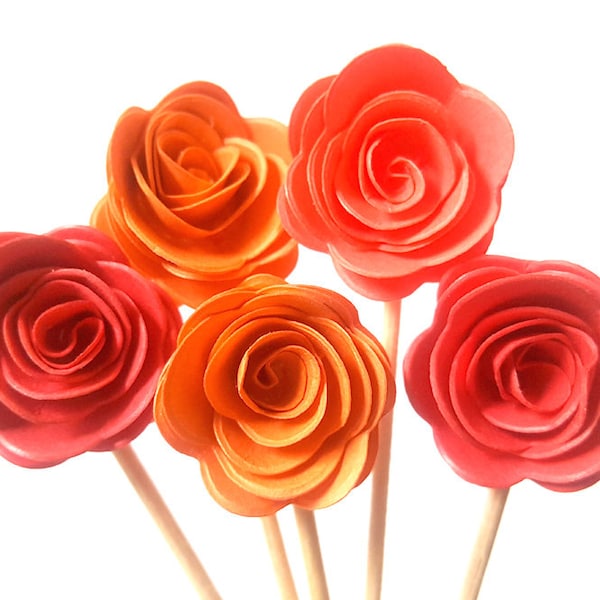 Coral Cupcake - Etsy