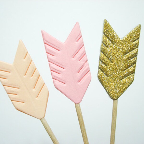 Arrow Cupcake Topper - Etsy
