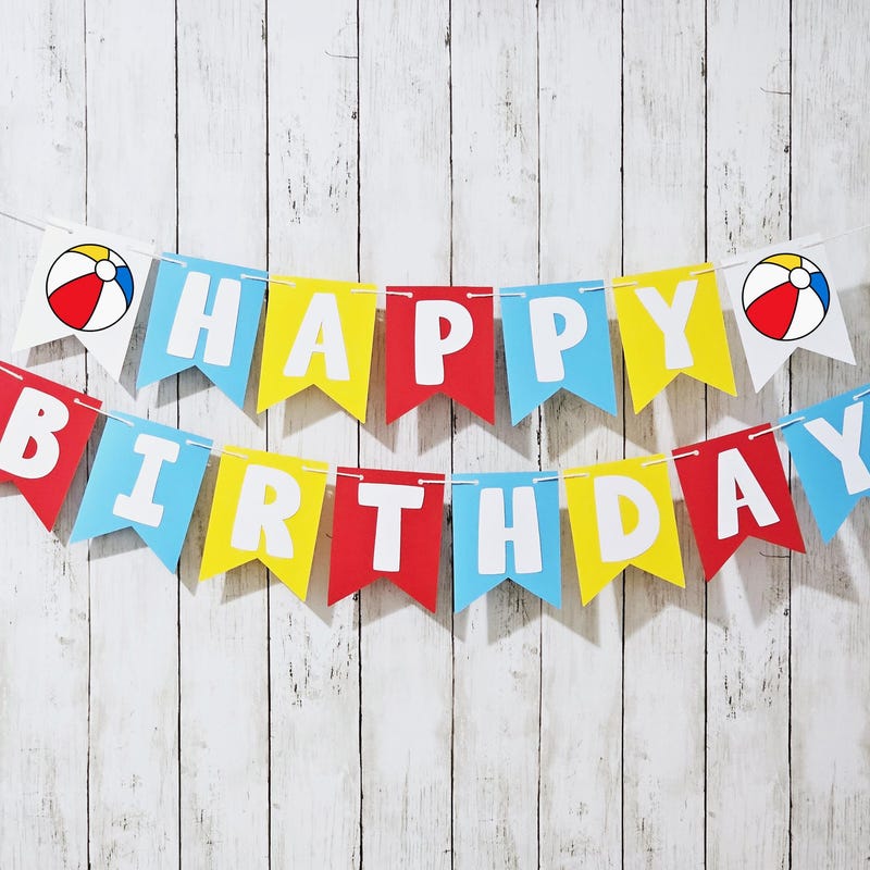 Beach Ball Party - Etsy