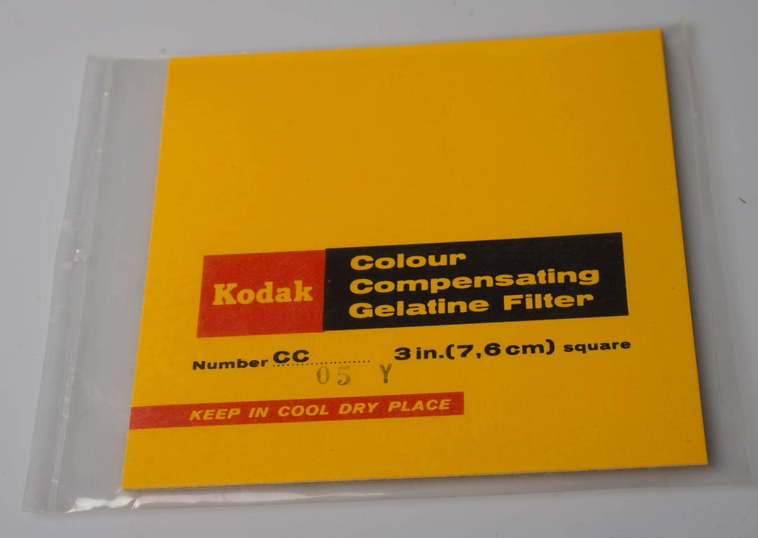 Kodak Wratten 75mm Square Gelatin Colour Compensation Filter - Etsy