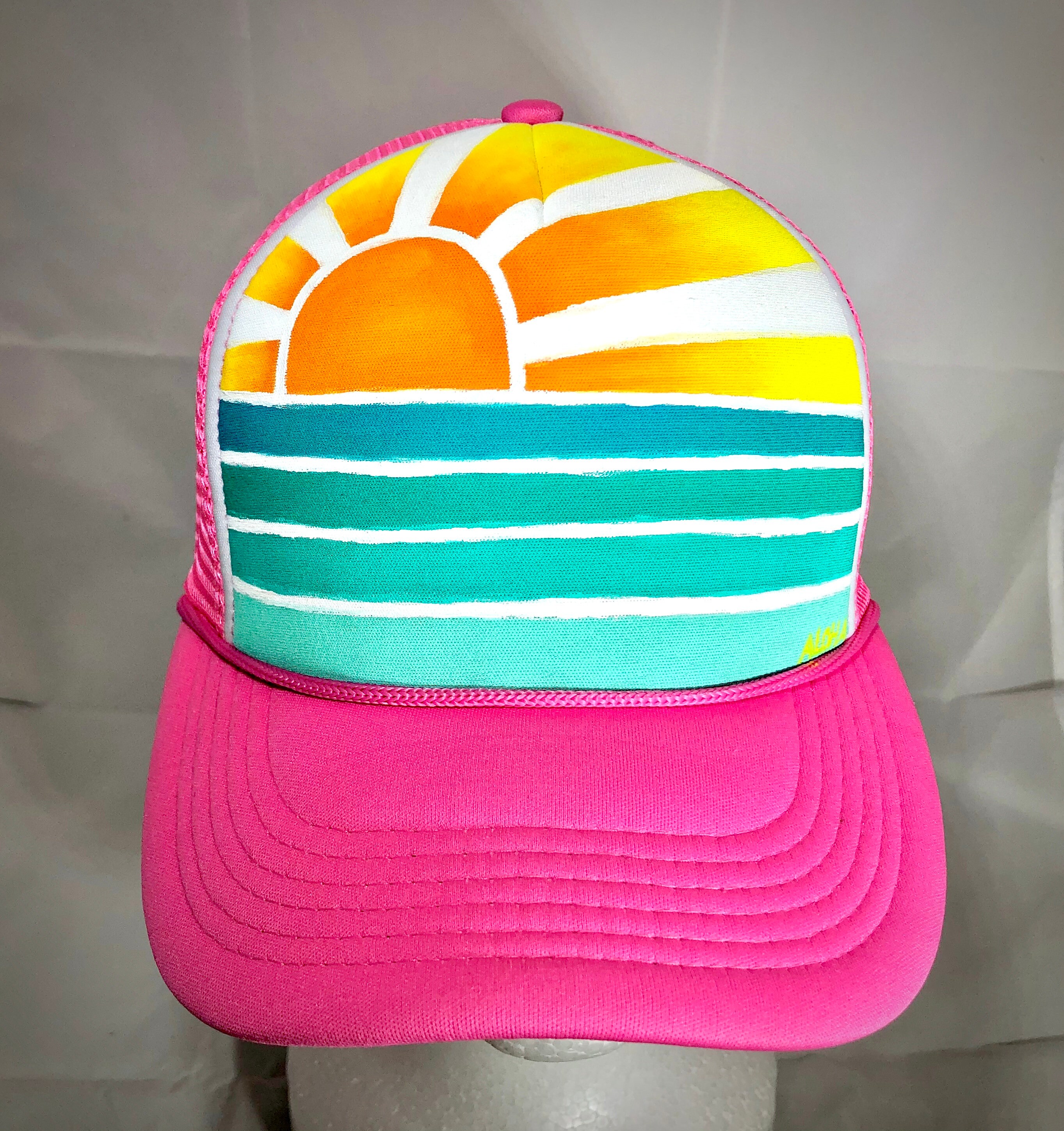 Sunset Trucker Hat - Etsy