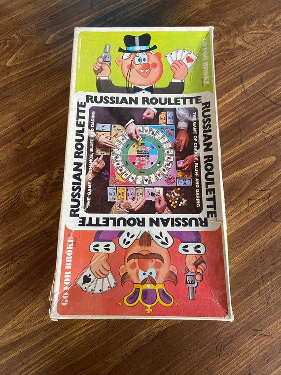 Russian Roulette Board Game | Etsy