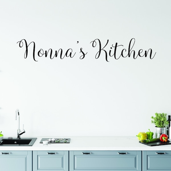 Wall Decals for Kitchen - Etsy
