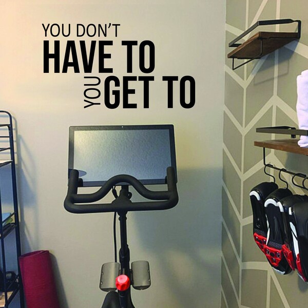 Peloton Wall Decal - Etsy