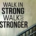 Gym Entrance Sign, Gym Wall Decal, Fitness Sticker, Walk in STRONG Walk ...