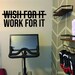 Wish for It Work for It Gym Wall Decal, Fitness Wall Decal, Office Wall ...