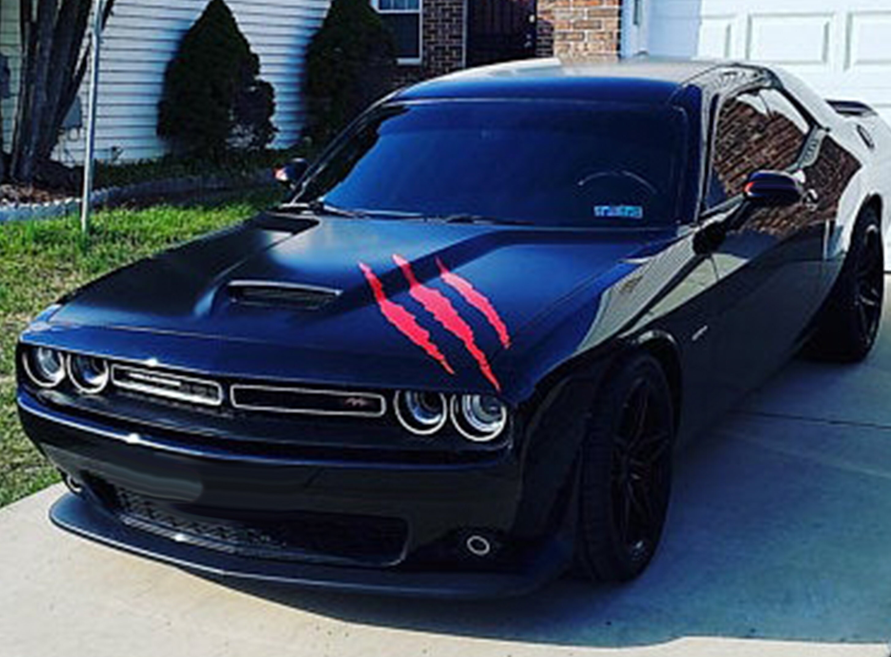 Claw Mark Sticker Decal, Scratch Mark Decal, Decal for Car Beast ...