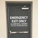 Funny Door Sign, EMERGENCY EXIT ONLY Alarm Will Sound You Will Be ...