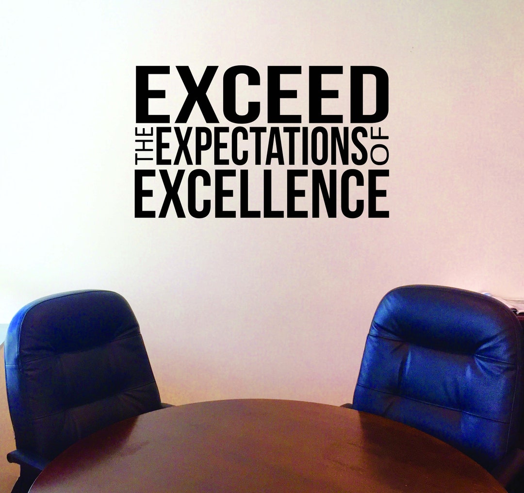 Office Wall Decor, Gym Wall Decal, Classroom Wall Decal, Inspirational ...