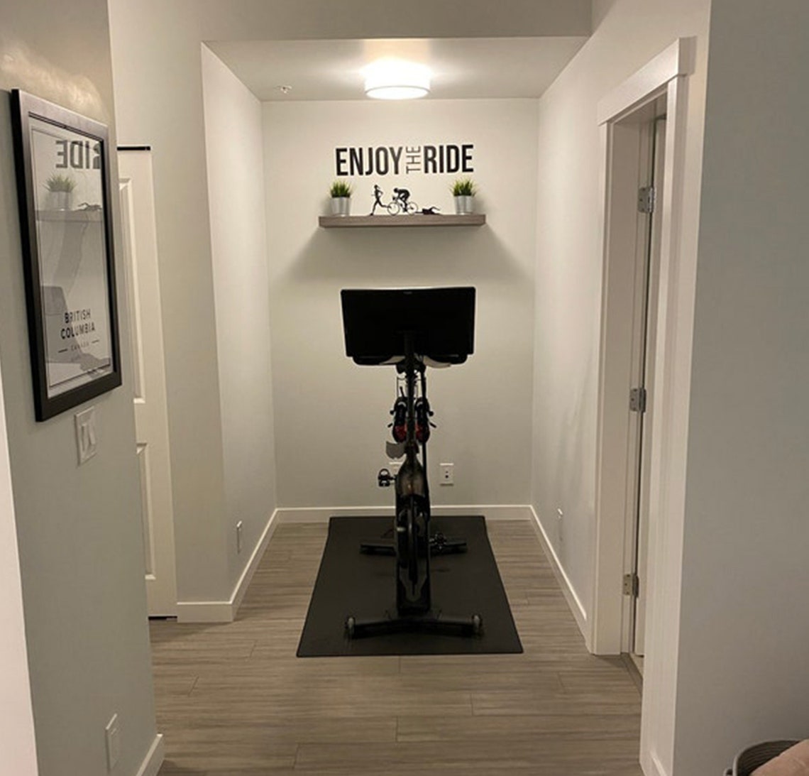 Cycling Studio Decor Home Cycling Room Ideas Home Gym Design | Etsy