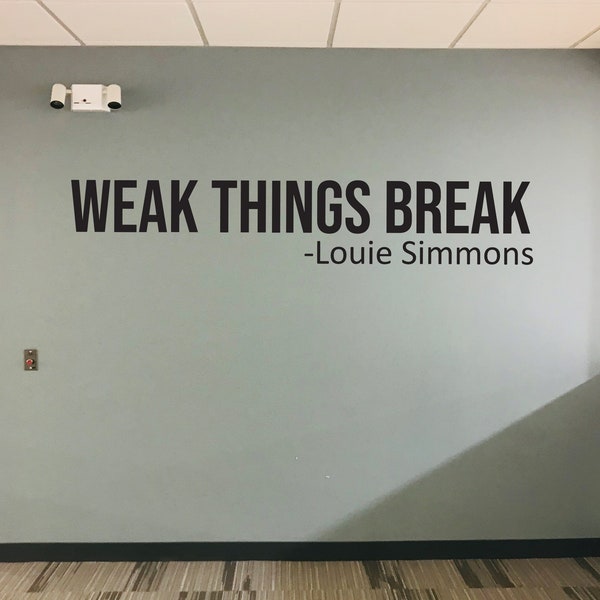 Gym Wall Decal - Etsy Australia