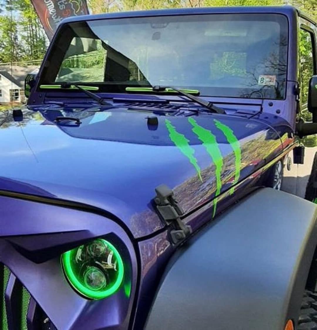 Claw Mark Sticker Decal, Scratch Mark Decal, Decal for Car Beast ...