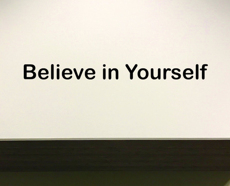 Classroom Wall Decal Classroom Decor Believe in Yourself - Etsy