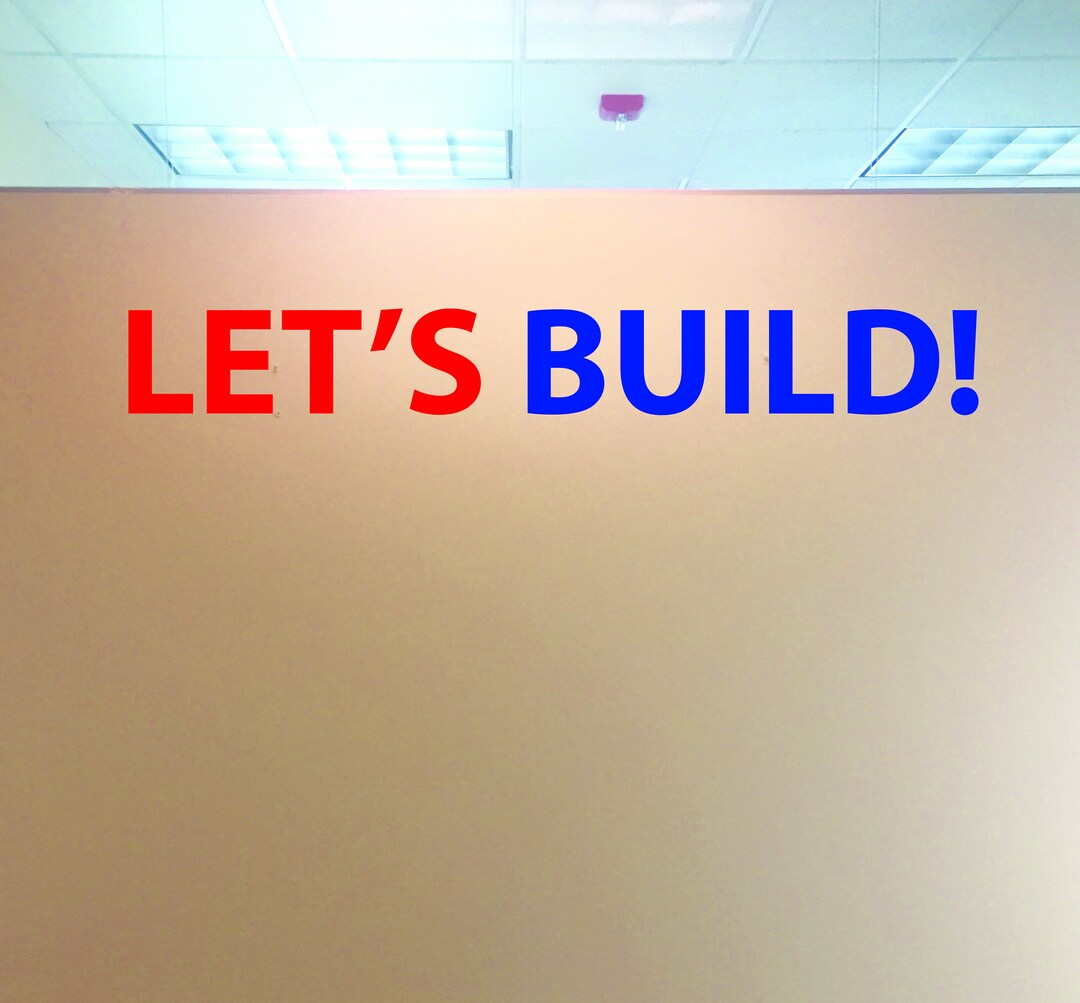 Classroom Wall Decor Work Hard. Be Nice. Classroom Wall Decal - Etsy