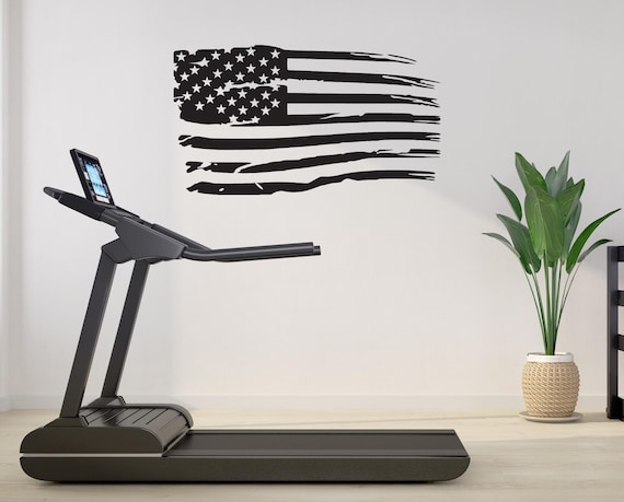 Large American Flag Sticker