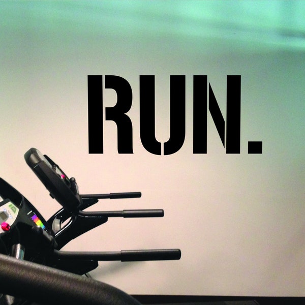 Running Decal - Etsy