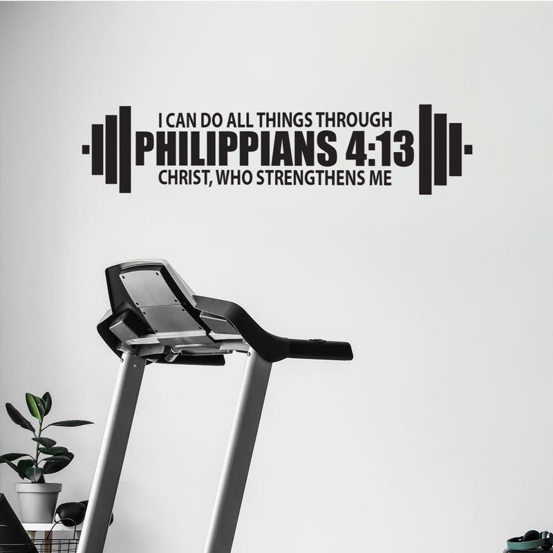 Religious Gym Sign - Etsy