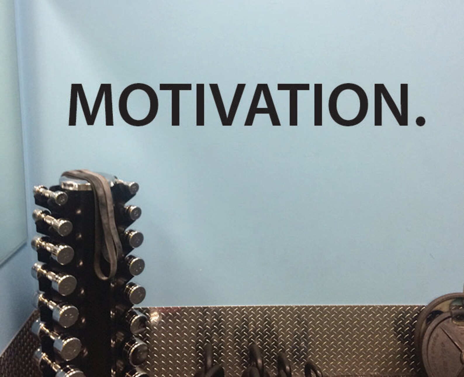 MOTIVATION. Wall Decal. Vinyl Graphic - Etsy