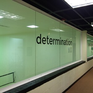 Wall Decal Motivation, Determination Wall Decal - Etsy