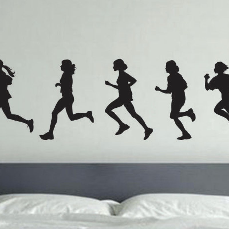 Running Decal - Etsy