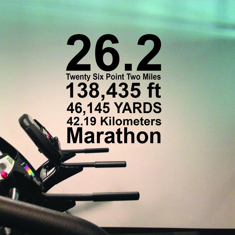 Marathon Sticker - Etsy