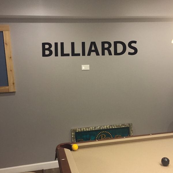 Billiards Decals - Etsy