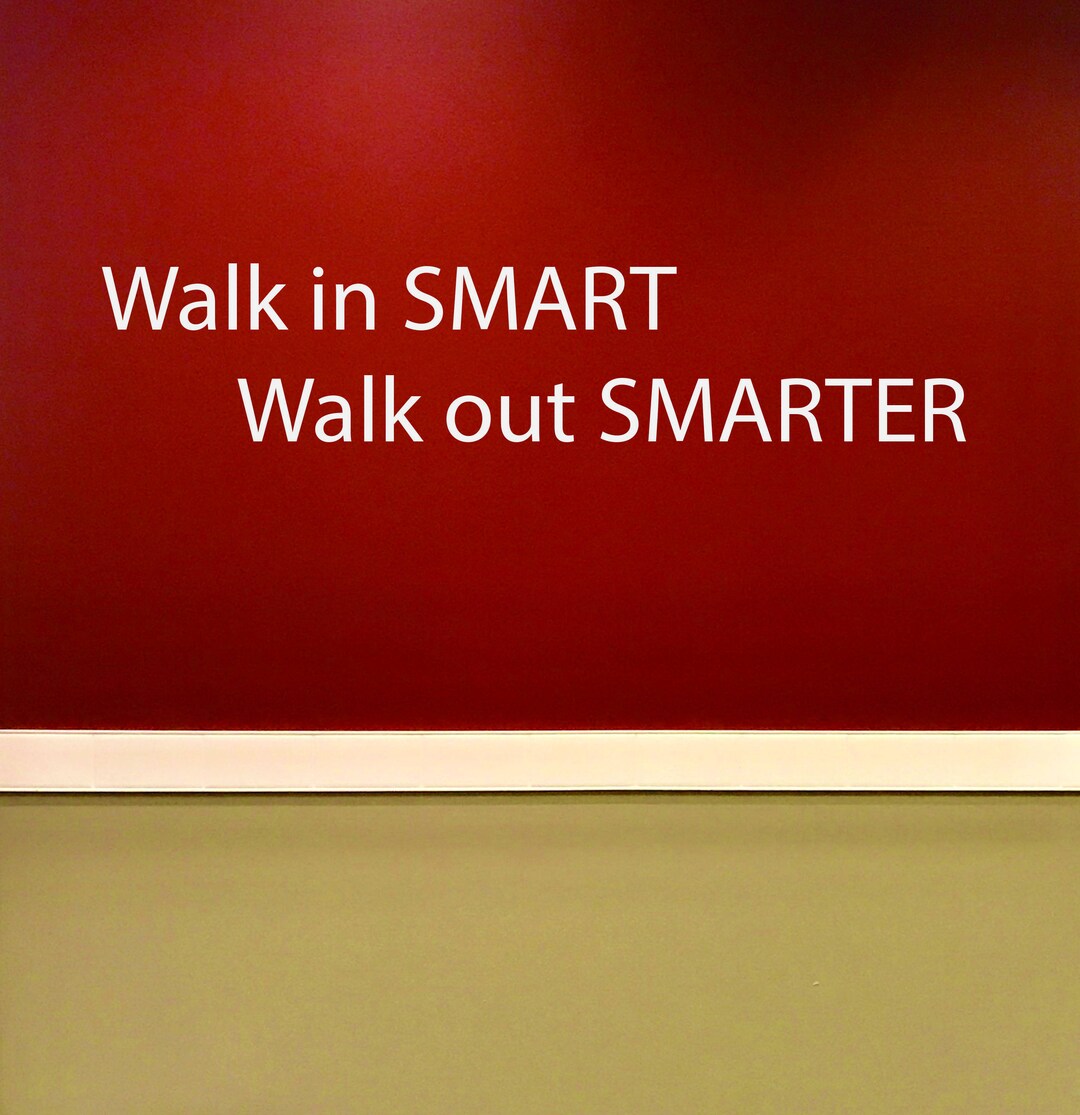 Classroom Ideas, Classroom Sign, Inspirational Teacher Decor, Walk in ...