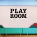 PLAY ROOM Wall Decal. Recreation Room Basement Design Ideas, Kids Room ...