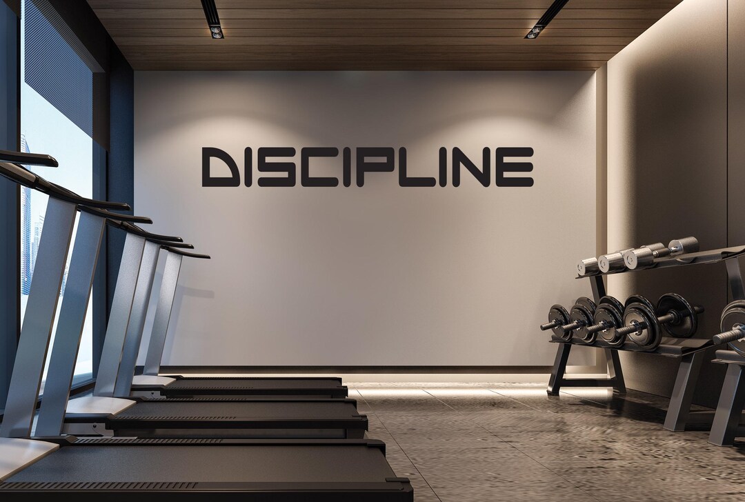 GYM DESIGN, Classroom Decor, Fitness Wall Decal, Office Decor ...