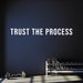 TRUST THE PROCESS Wall Decal, Office Wall Decal, Physical Therapist ...