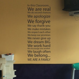 Classroom Decor. Teacher Gift, School Decorating. in This Classroom ...