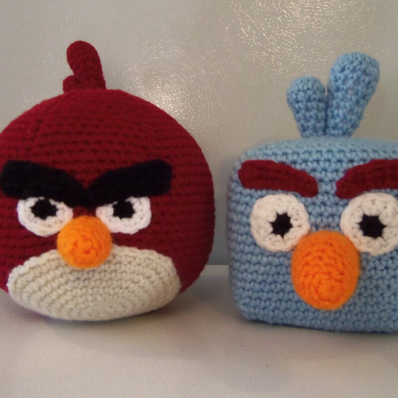 Crochet Angry Birds - Etsy