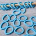 12 Pack Knitting Egg / Tear Drop Stitch Markers - 3D Printed Progress ...